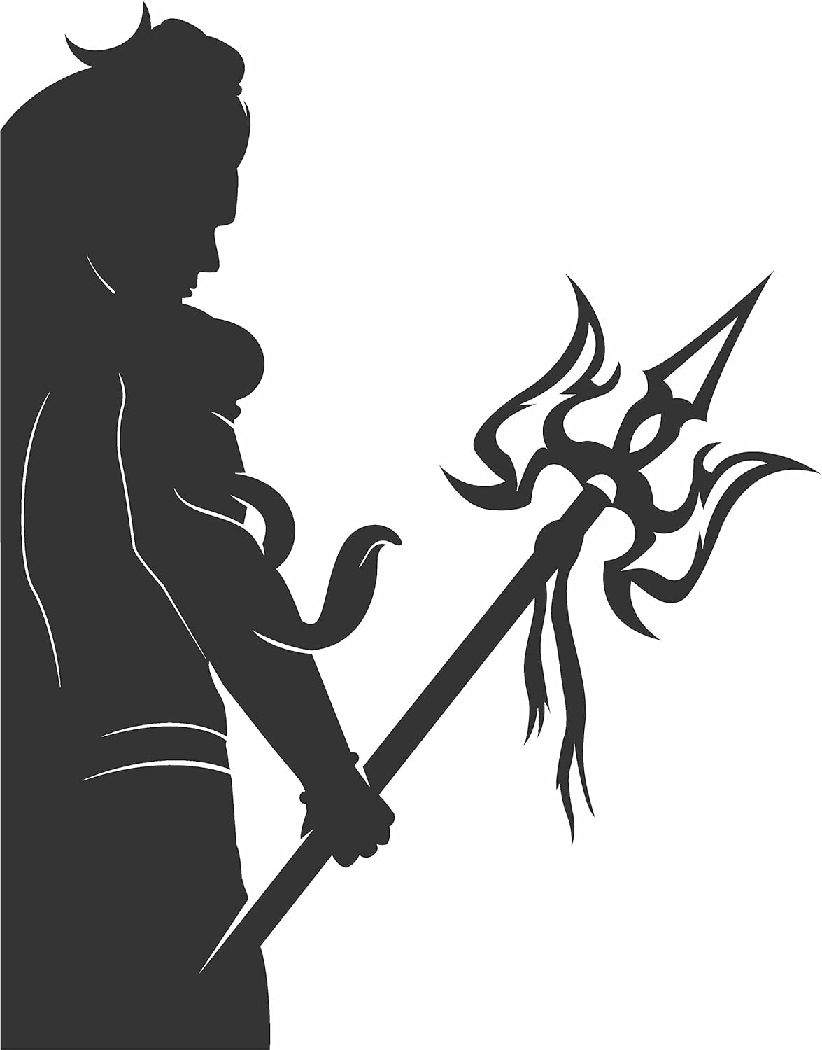 Lord Shiv Ji/Bhole Nath/Maha Kal/Mahadev/Shankar Wall Sticker & Decal ...