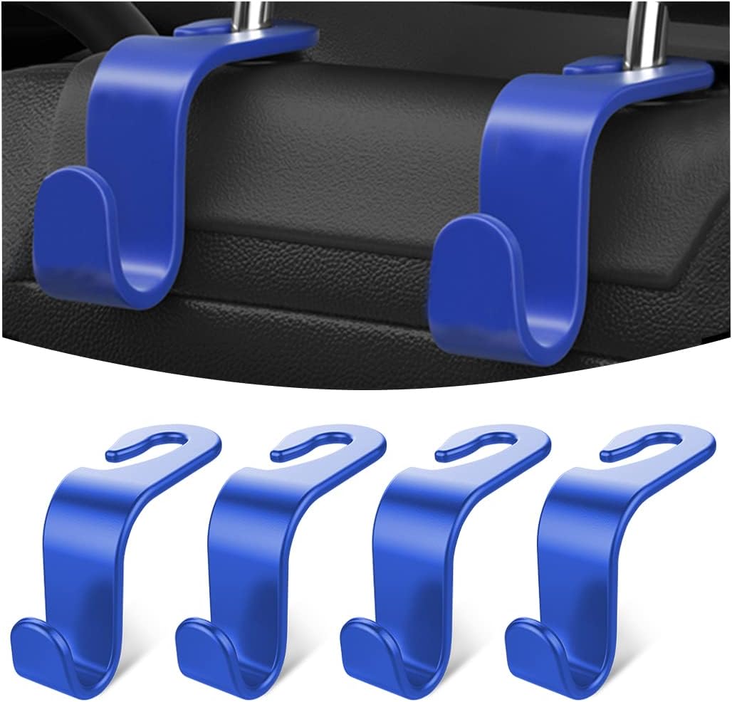 Amazon.com: LivTee Car Seat Headrest Hook, Car Headrest Hidden Hook, 4 ...