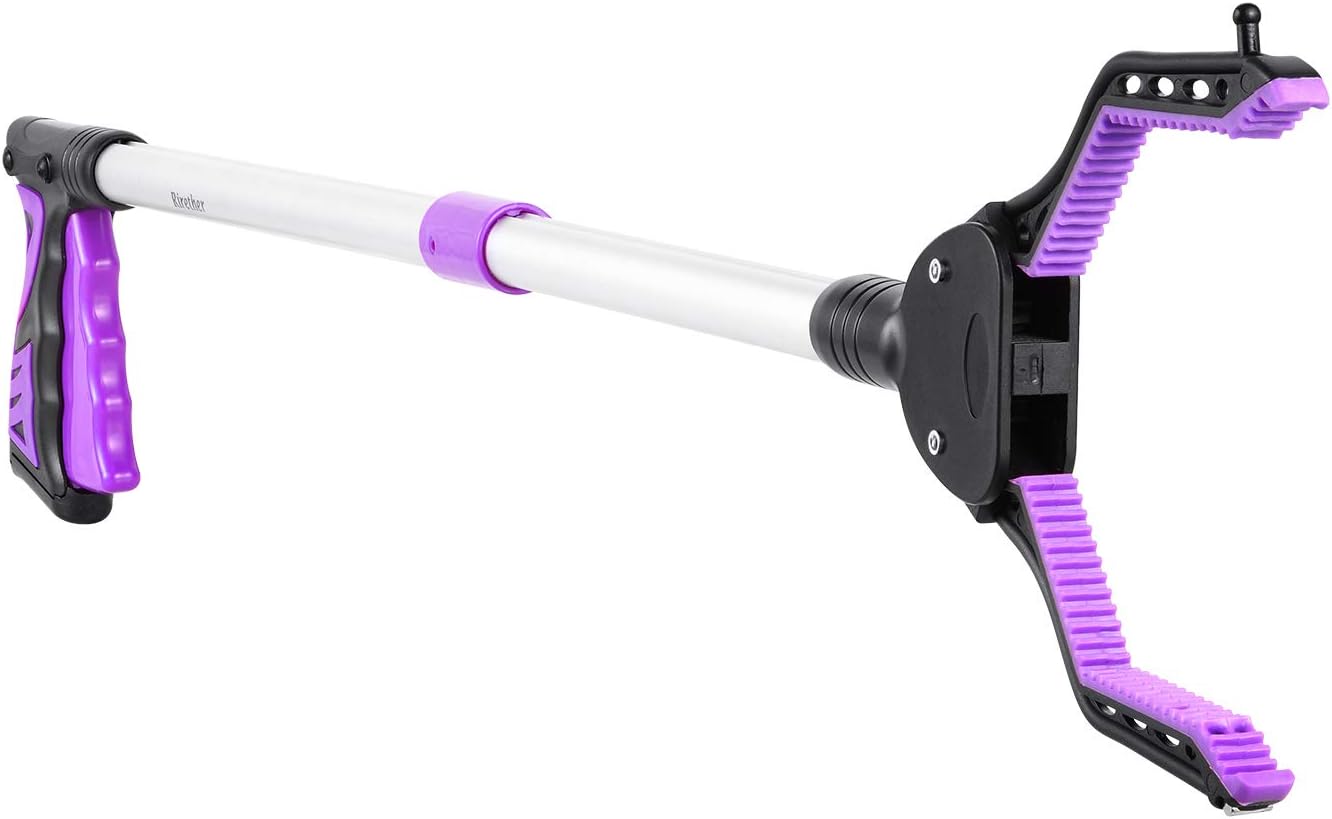 Rirether Grabber Reacher Tool, Foldable Reacher Grabber with Magnetic ...