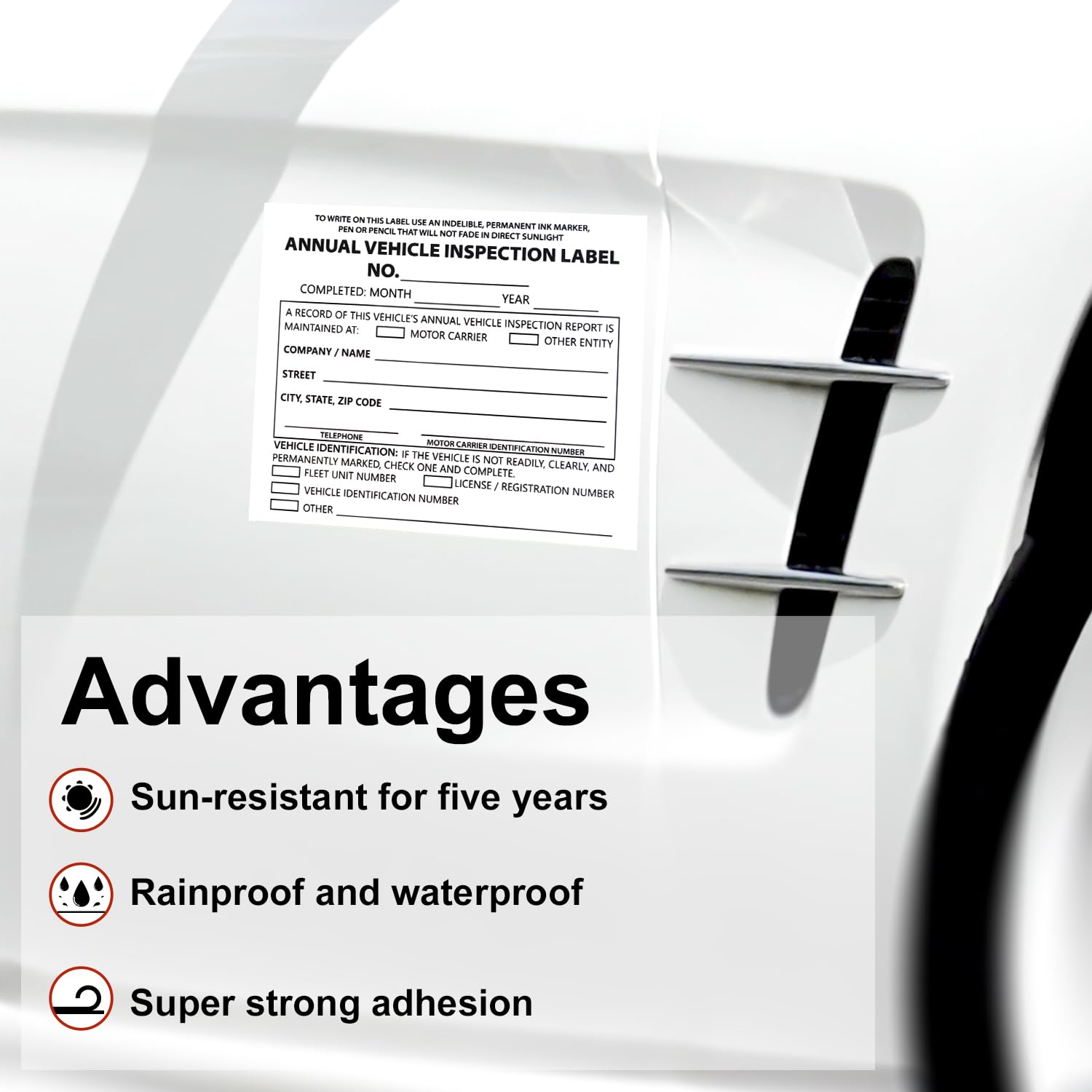 Fmcsa Annual Inspection Sticker Annual Vehicle Inspection Report Forms ...
