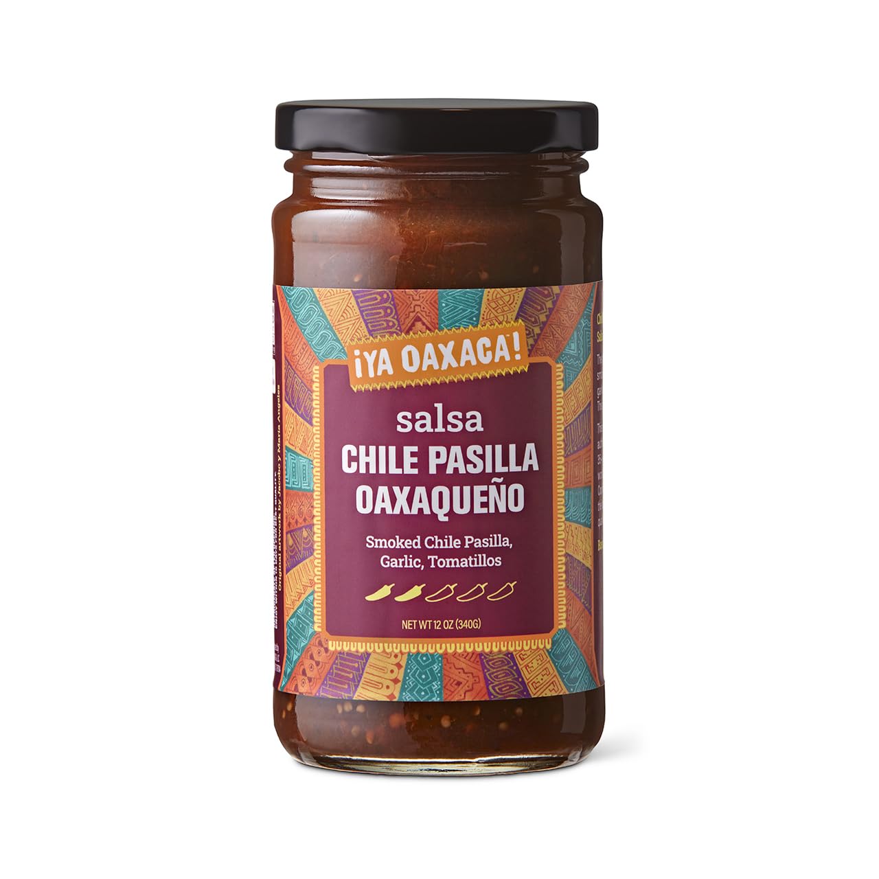 Amazon.com: Ya Oaxaca - Salsa Chile Pasilla Oaxaqueño - Made with ...