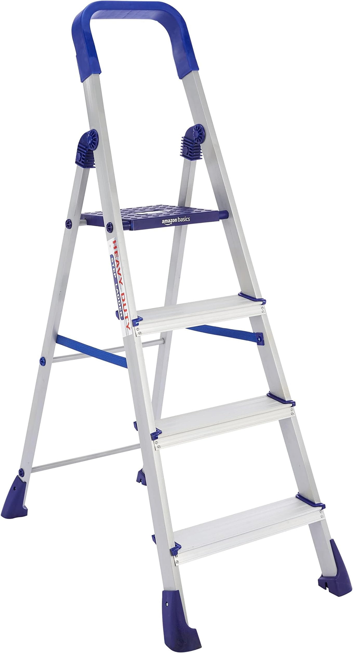 EQUAL 10Ft. Aluminium Ladder for Home, 10 Step Ladder for Household ...