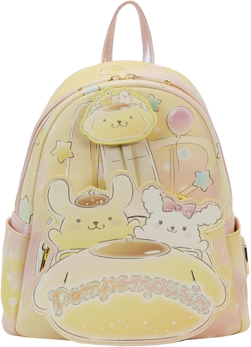 Loungefly Sanrio Pompompurin Carnival Double Strap Shoulder Bag, Multi ...