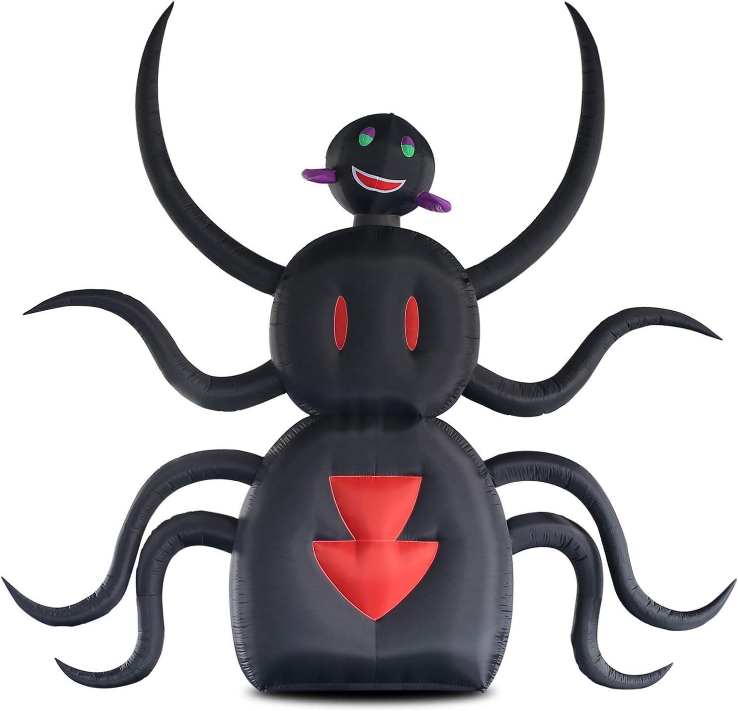 Amazon.com: Giant Halloween Inflatable Spider Decoration with Air ...