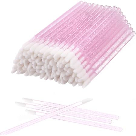 Amazon.com: Shintop Disposable MakeUp Lip Brush Lipstick Gloss Wands ...