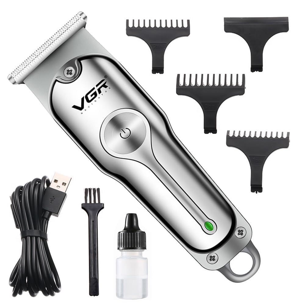 Professional Cordless Waterproof T-Blade Clipper for Men and Women ...