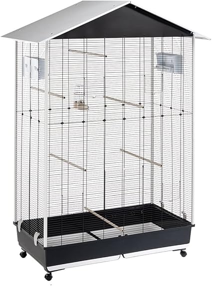 Ferplast Bird Cage Aviary NOTA LARGE Outdoor Indoor for Birds, Canaries ...