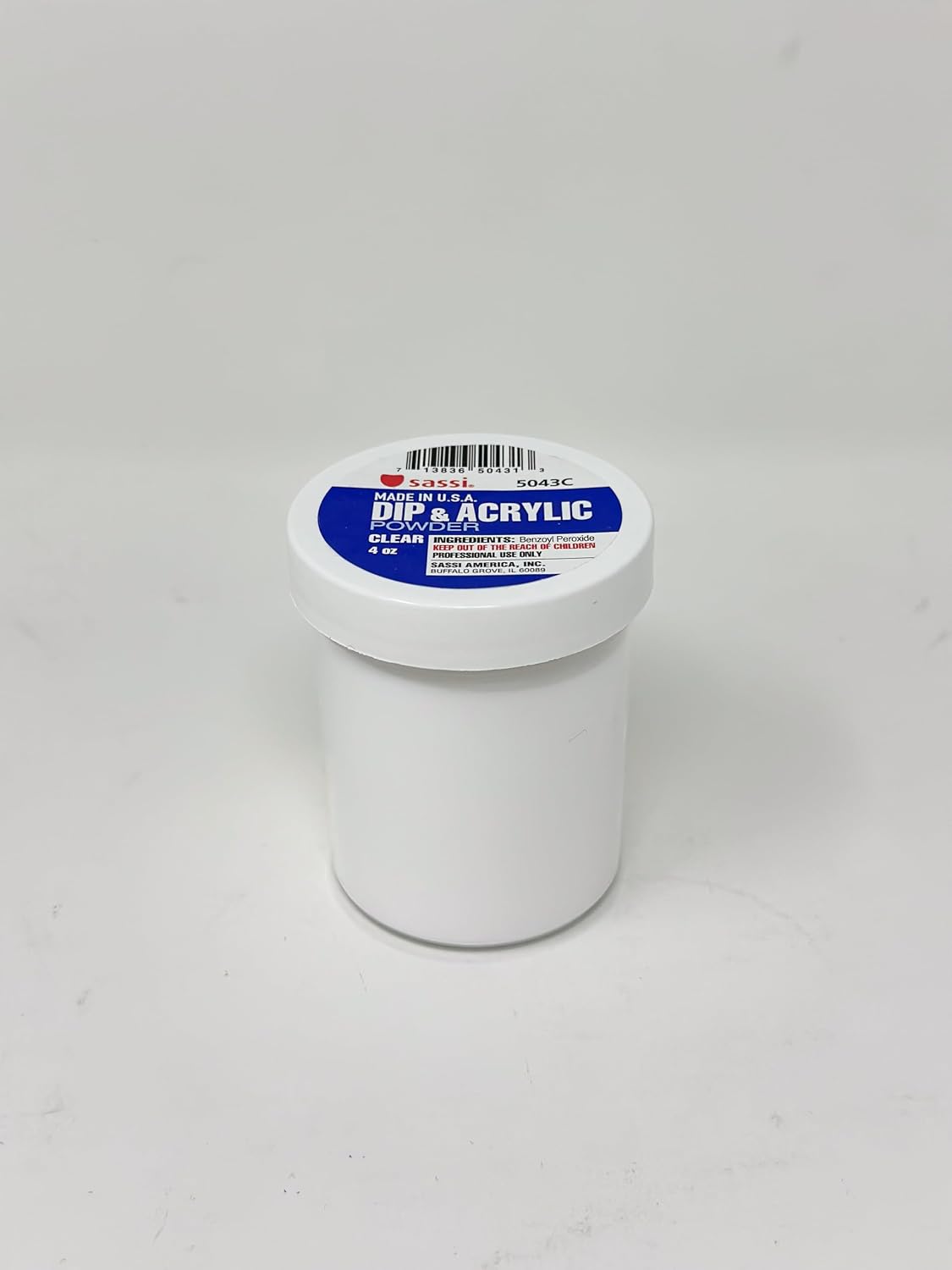 Amazon.com: Sassi Acrylic Powder Clear, 4 Ounce : Beauty & Personal Care