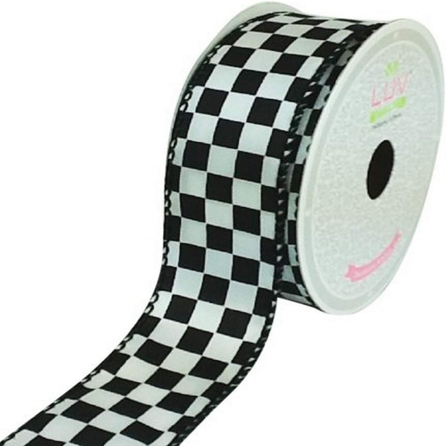 Amazon.com: LUV RIBBONS Fabric Ribbon by Creative Ideas, 1-1/2-Inch ...