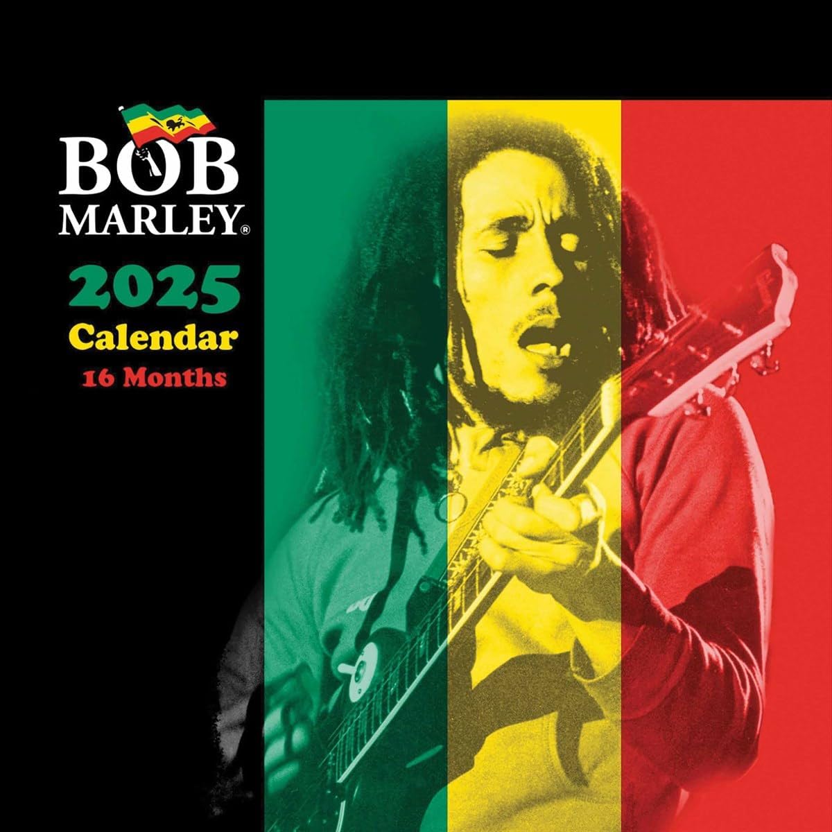 Amazon.com: Pyramid International Bob Marley 2025 Calendar – Legendary ...