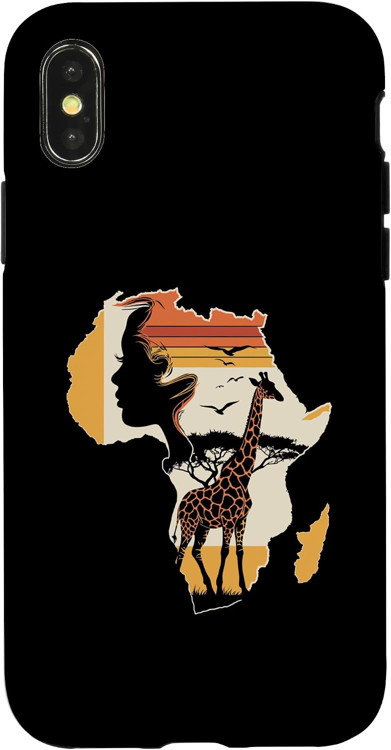 Amazon.com: iPhone X/XS Africa is calling African Map Continent Case ...