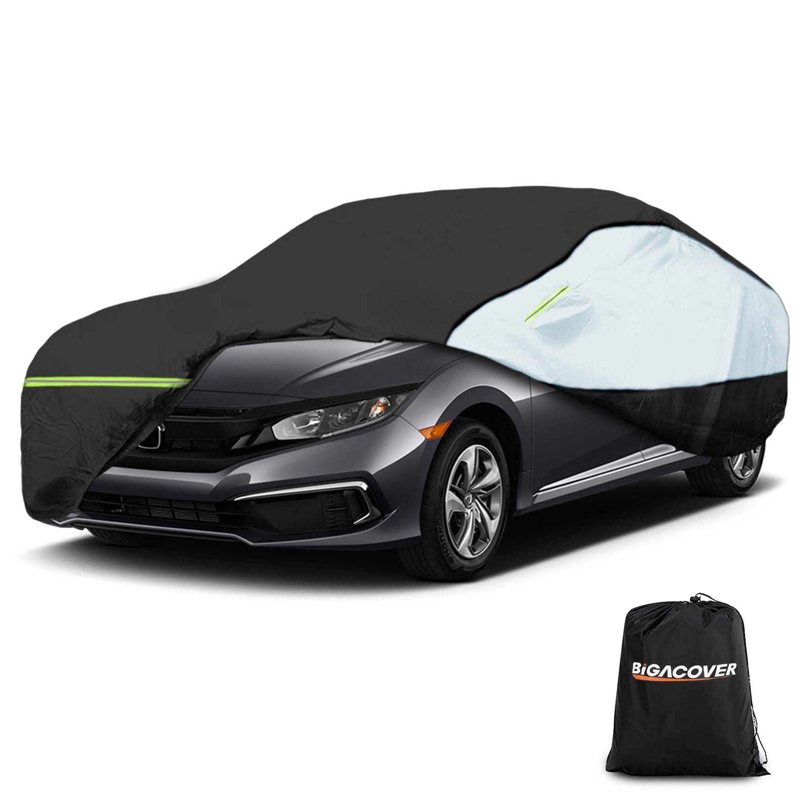 Amazon.com: Universal Sedan Car Cover Fit forToyota Corolla, Honda ...