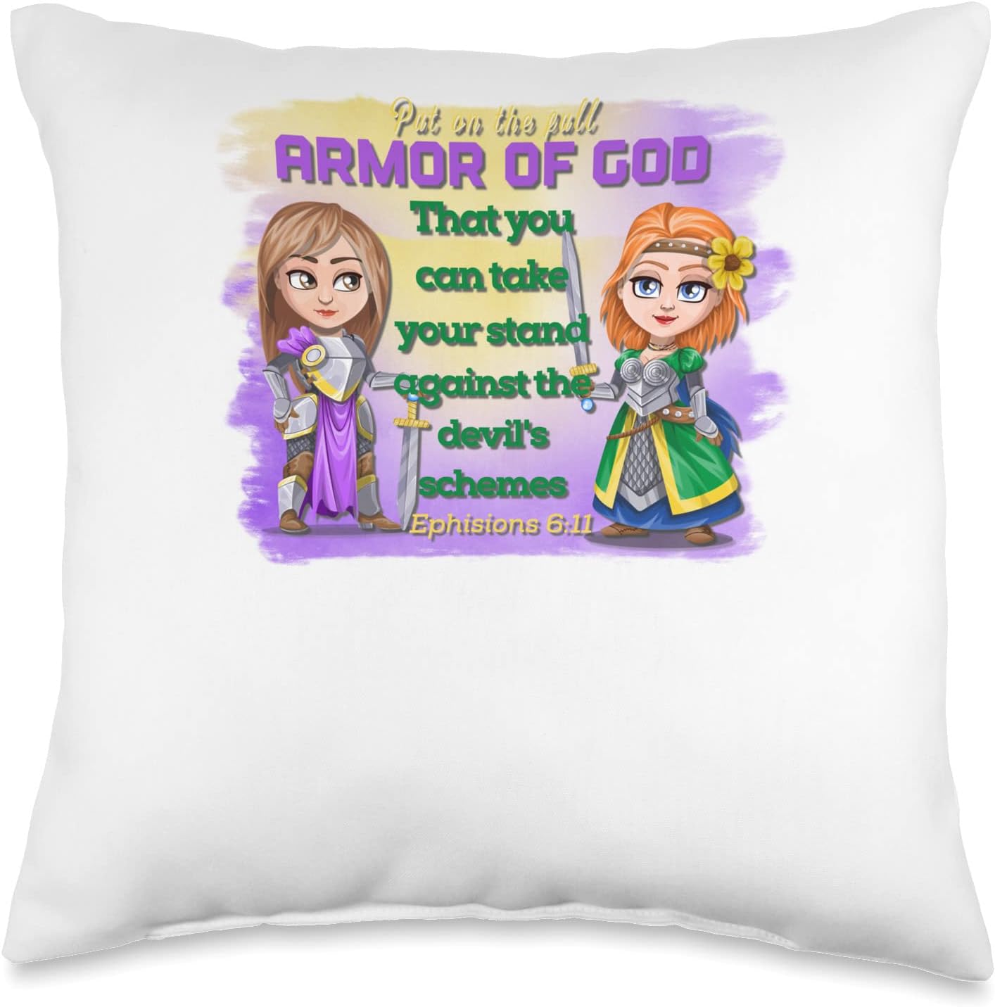 Amazon.com: Christian Jesus Christ Armor of God Ephesians 6:11 ...