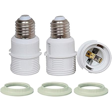 E26 to E26 Socket Extender,TWDRTDD E27/E26 to E27/E26 Lamp Holder ...