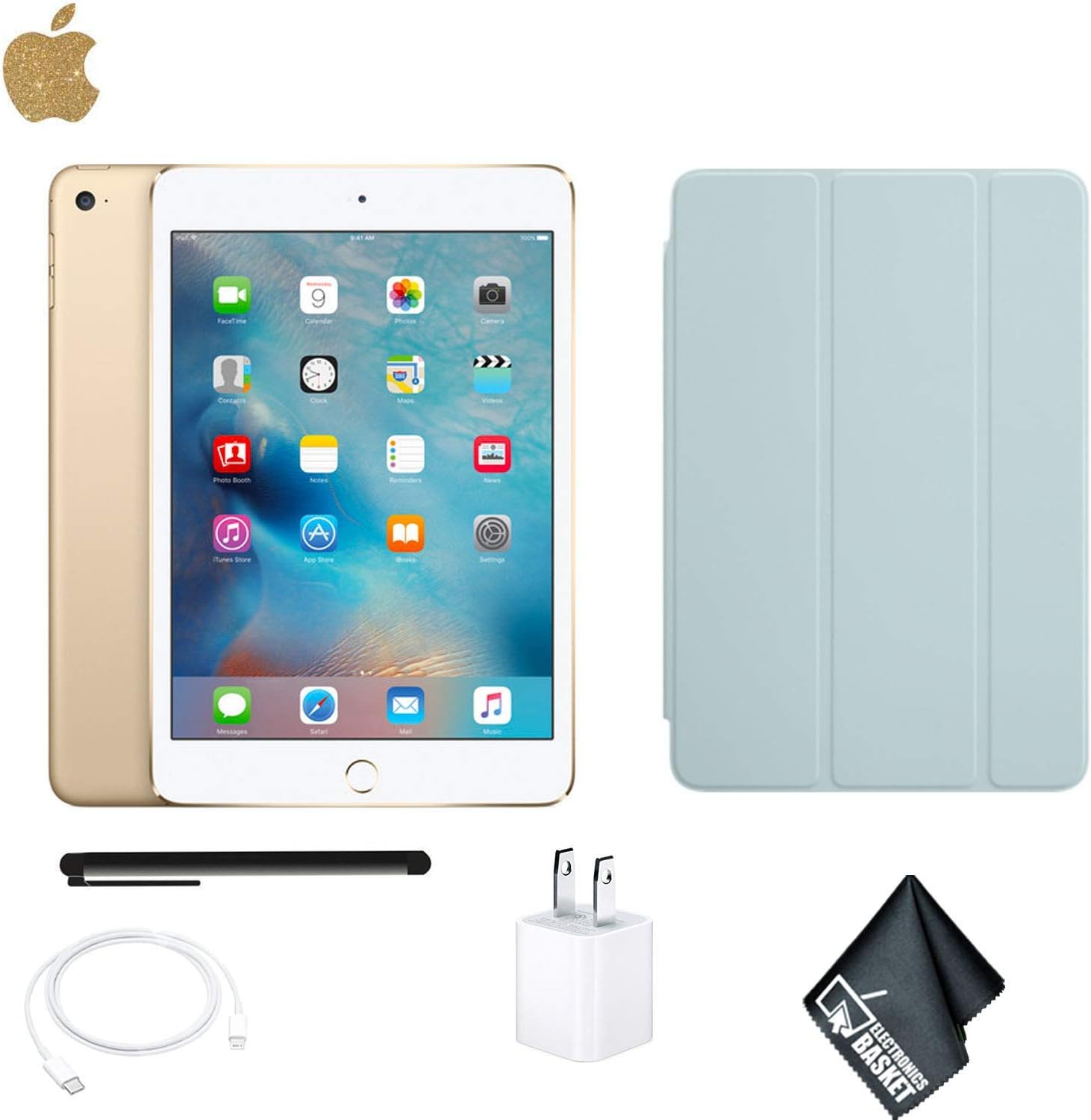 Amazon.com : Apple iPad Mini 4 128GB Tablet 7.9 Inch (Wi-Fi, Gold ...