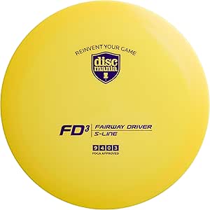 Amazon.com : Discmania S-Line FD3 Disc Golf Fairway Driver, Low Profile ...