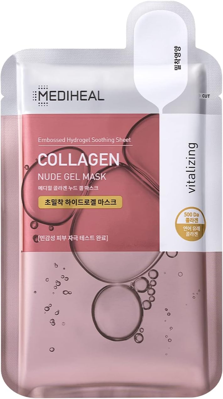 Amazon.com : Mediheal Hyper Collagen Real Deep Mask 10pcs | Collagen ...