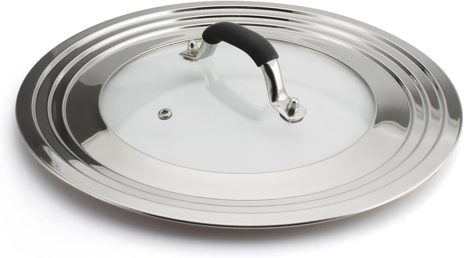 Amazon.com: Crestware Frydc14 14" Aluminum Fry Pan Dome Cover, Extra ...