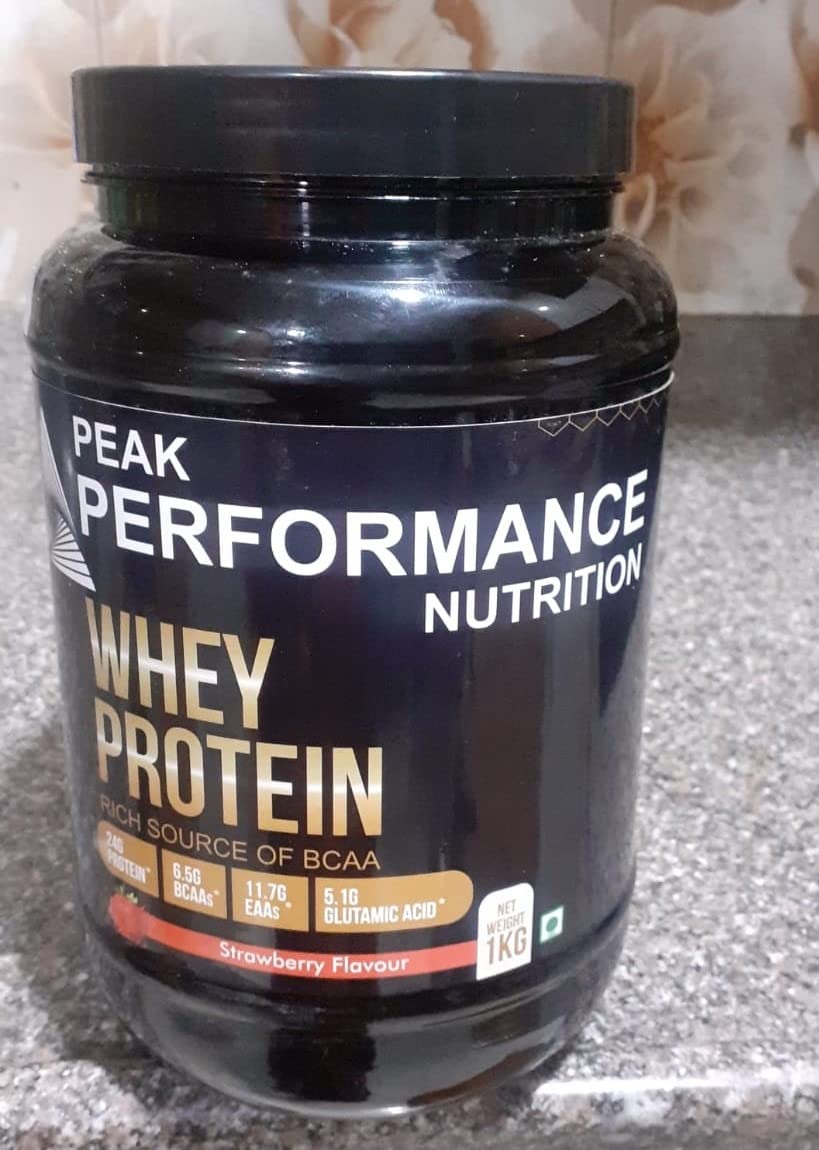 Peak Performance Nutrition 100% Pure Whey Protein Powder Enriched With ...
