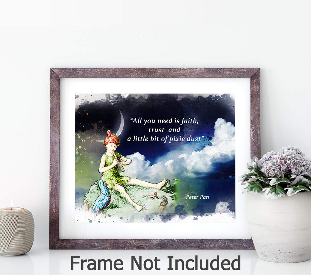 Peter Pan Framed Quotes