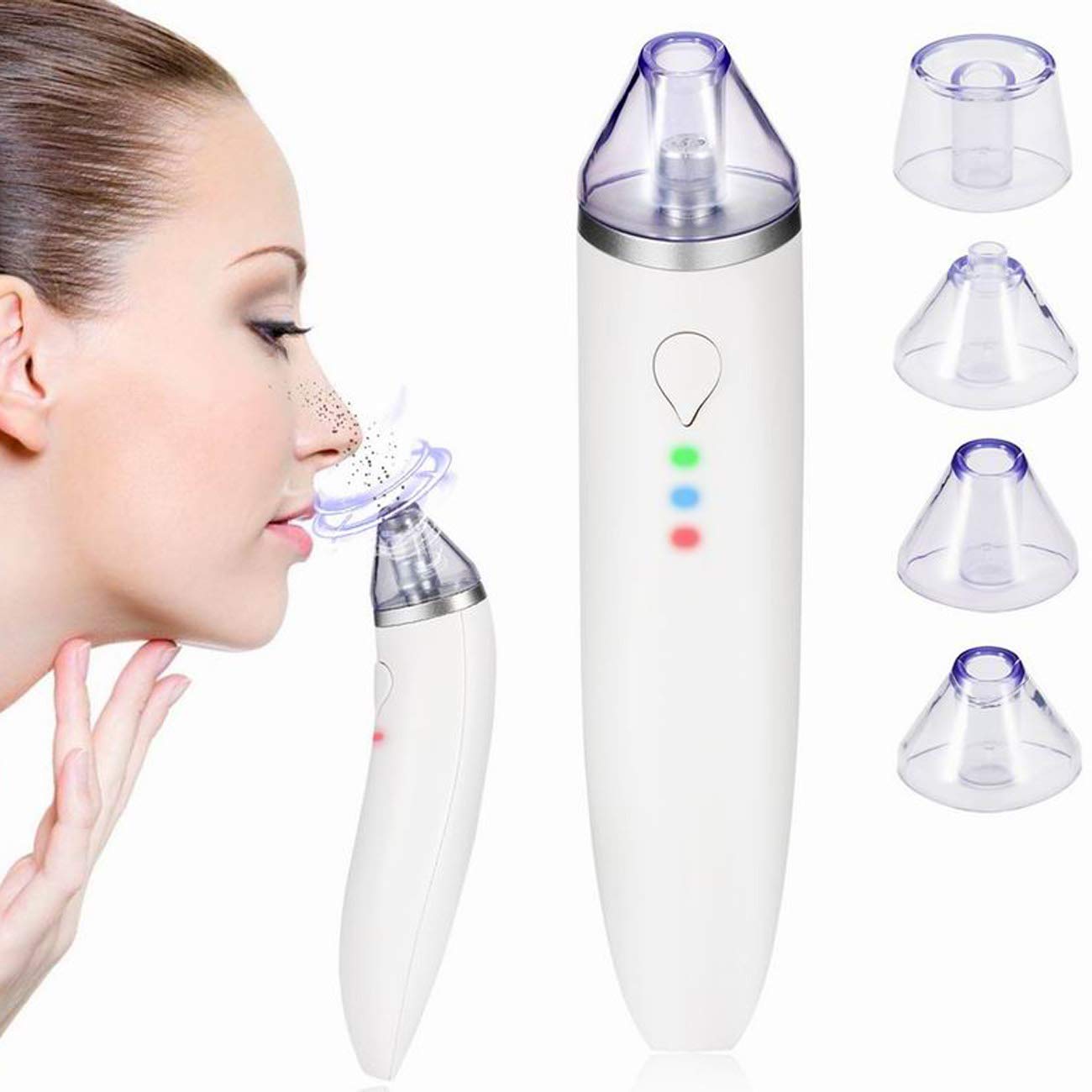 Amazon.com: Pore Blackhead Remover Vacuum, Facial Pore Vacuum Cleaner ...