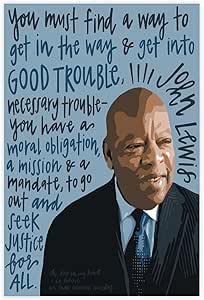 Amazon.com: JALYKA Vintage Poster John Lewis Poster John Lewis Quotes ...