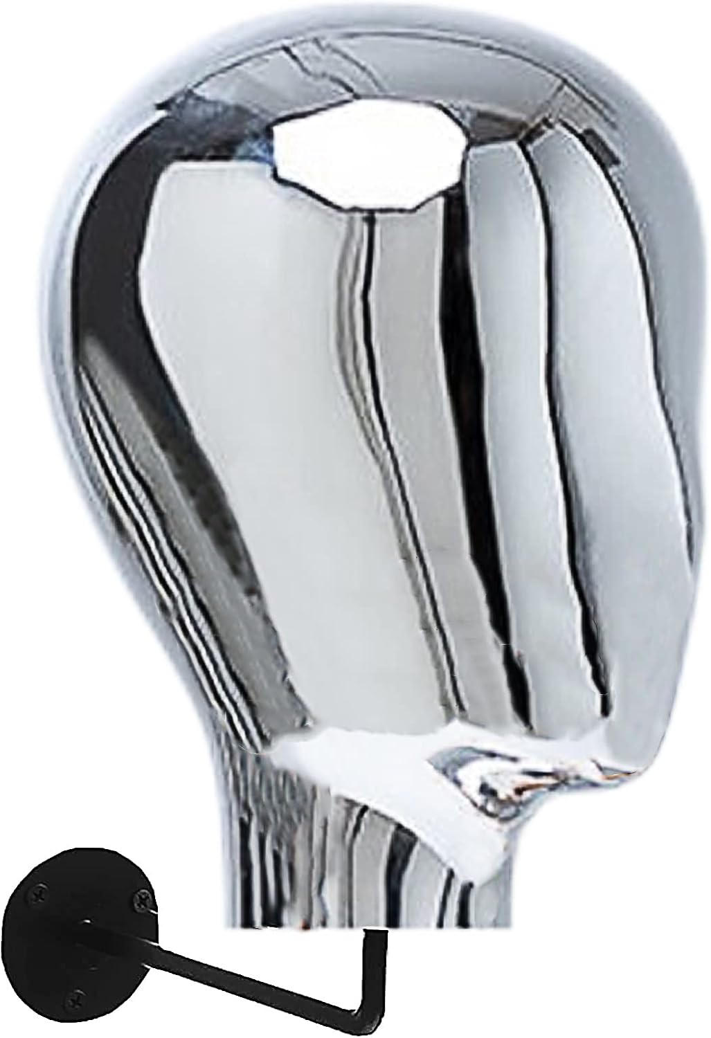 CHADWICK Wall-Mount Hat Display Stand - Wig Head Stands, Detachable ...