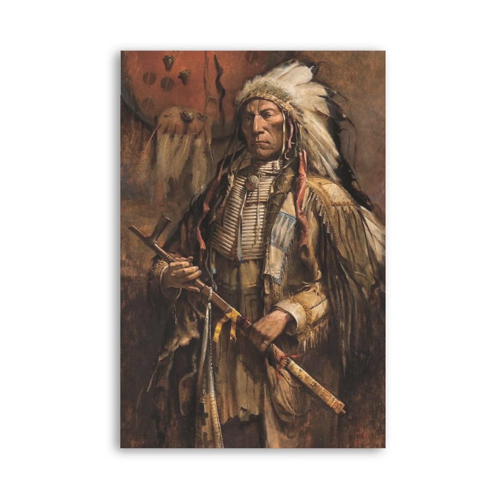 Cherokee Warrior Paintings