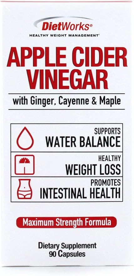 Amazon.com: Windmill Dietworks Apple Cider Vinegar Capsules Ea, Ginger ...