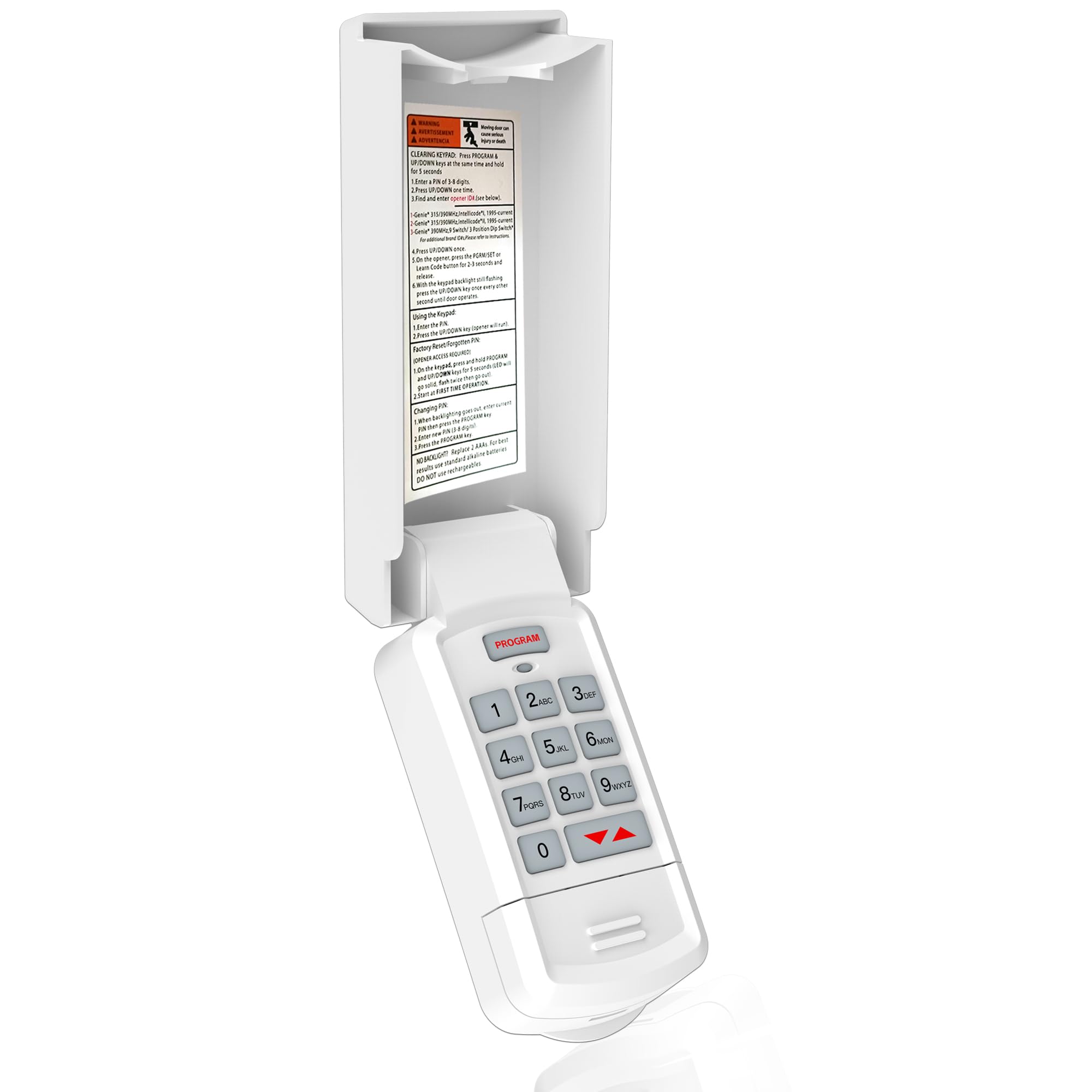 Garage Door Opener Keypad for Genie Intellicode I, Intellicode II or ...