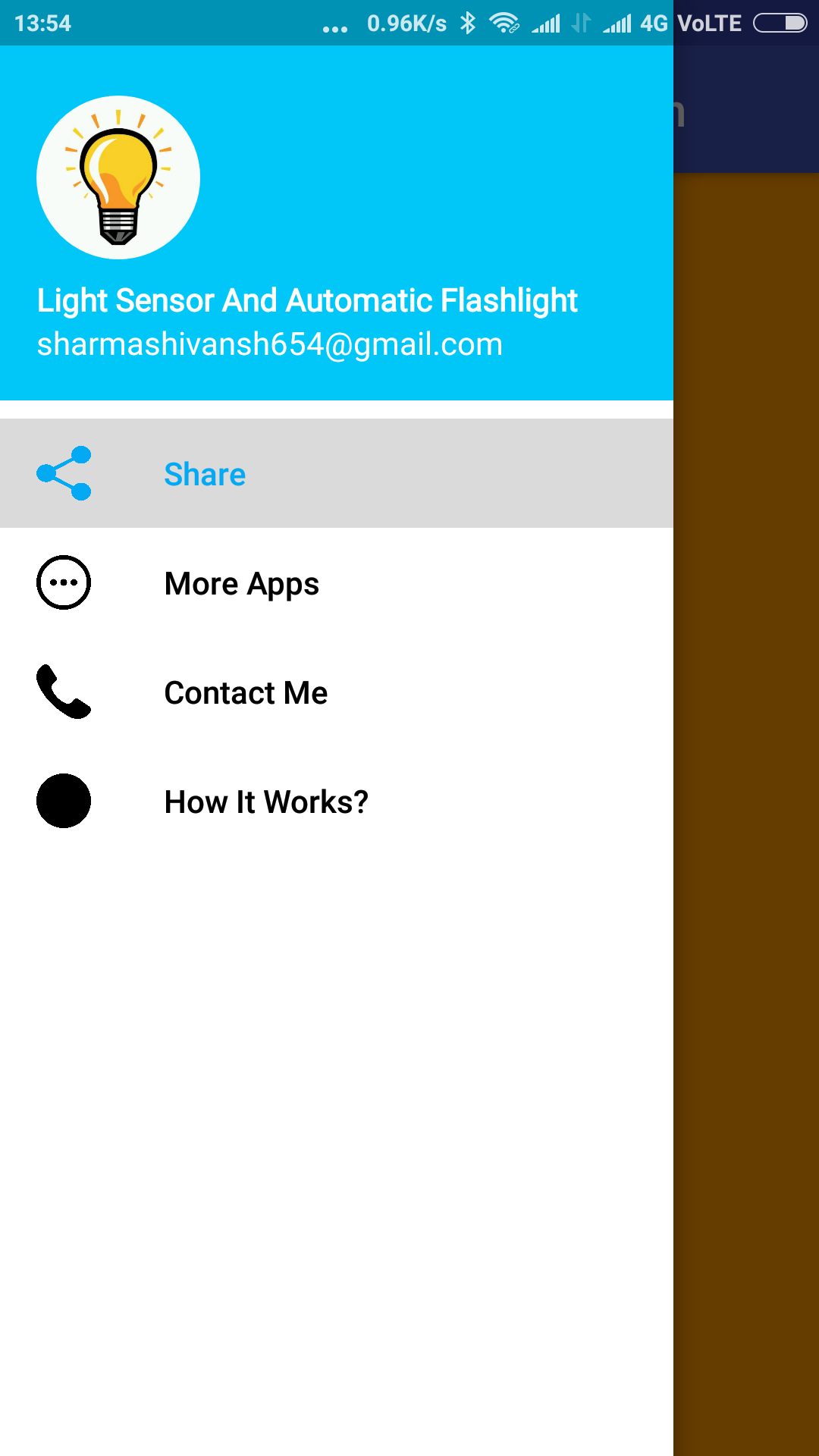 Light Sensor And Automatic Flash Light - App on Amazon Appstore