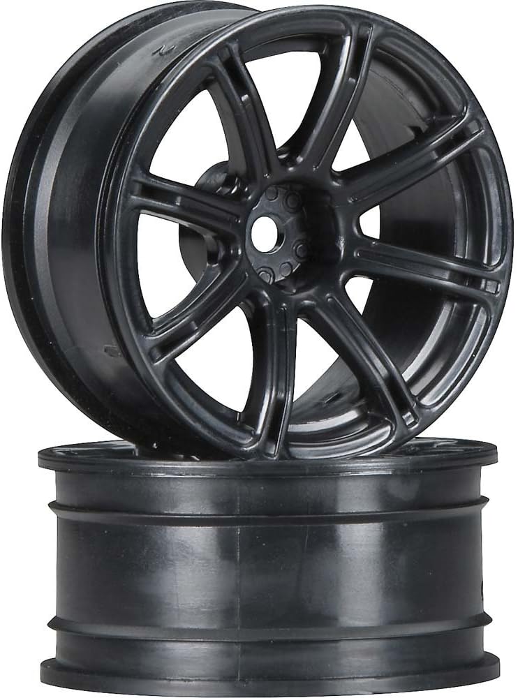 HPI Racing 3307 Work Emotion XC8 Wheel with 6mm Offset, Set of 2, 26mm ...