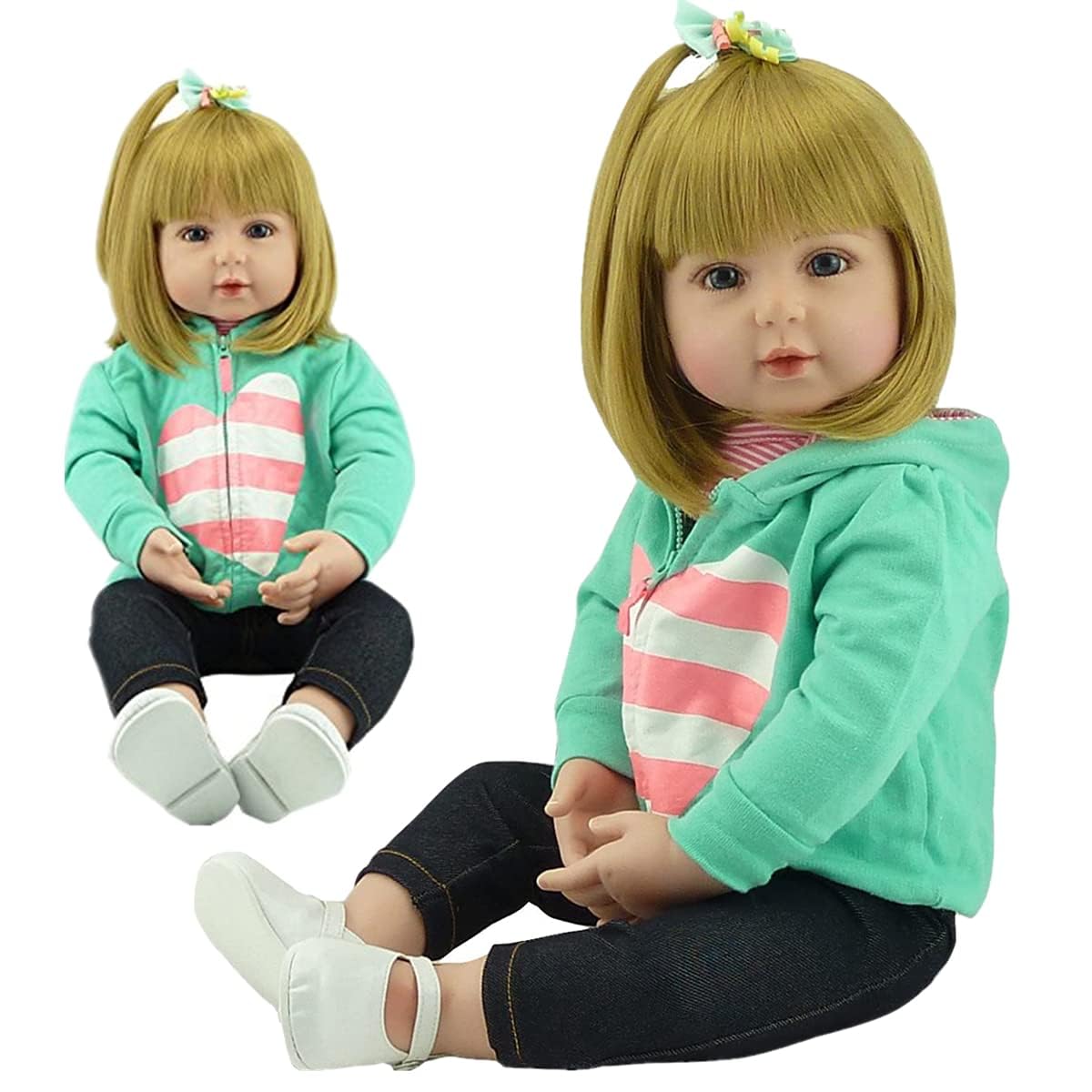 DUNGRANI ENTERPRISE Sleeping Reborn Baby Dolls, 22 Inch Lifelike ...