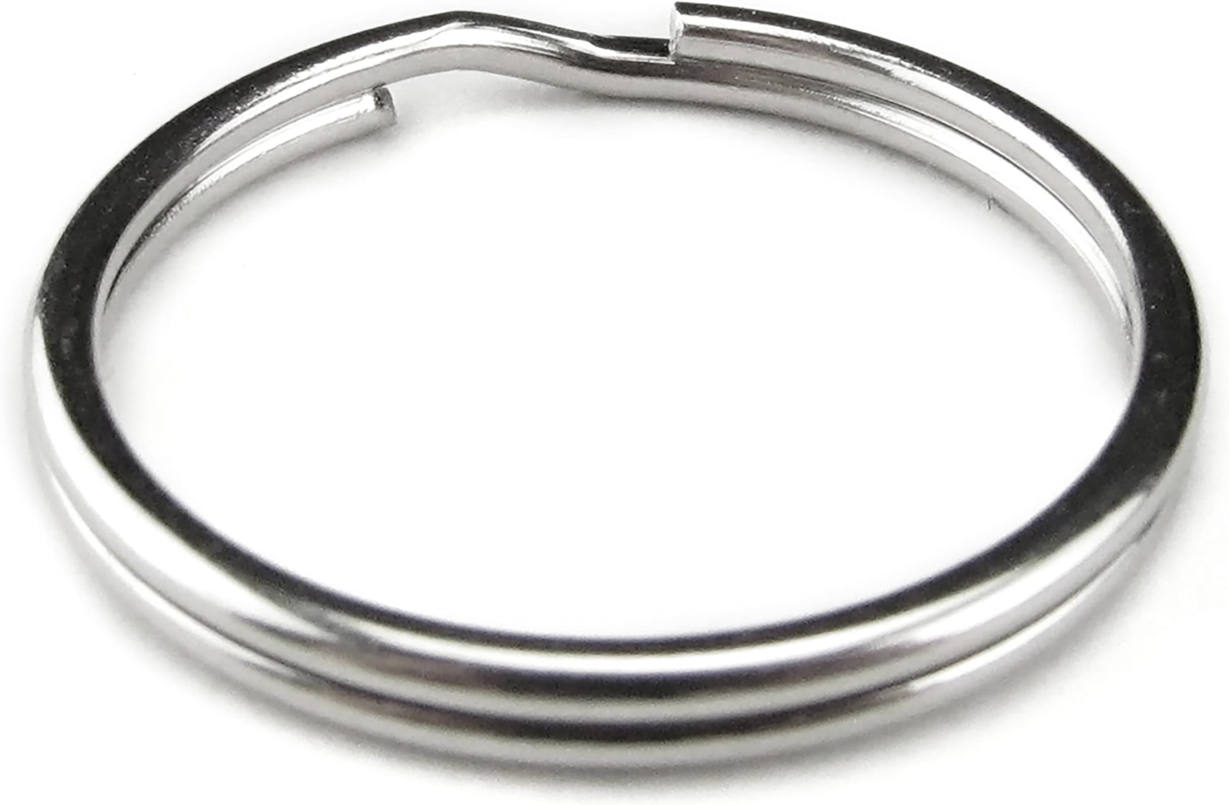 Amazon.com: CleverDelights 1 3/8" Split Key Rings - 50 Pack - Strong ...