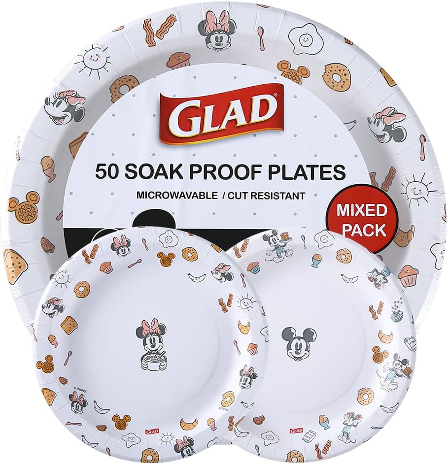 Amazon.com: Glad for Kids Cookie Monster Paper Plates | Cookie Monster ...