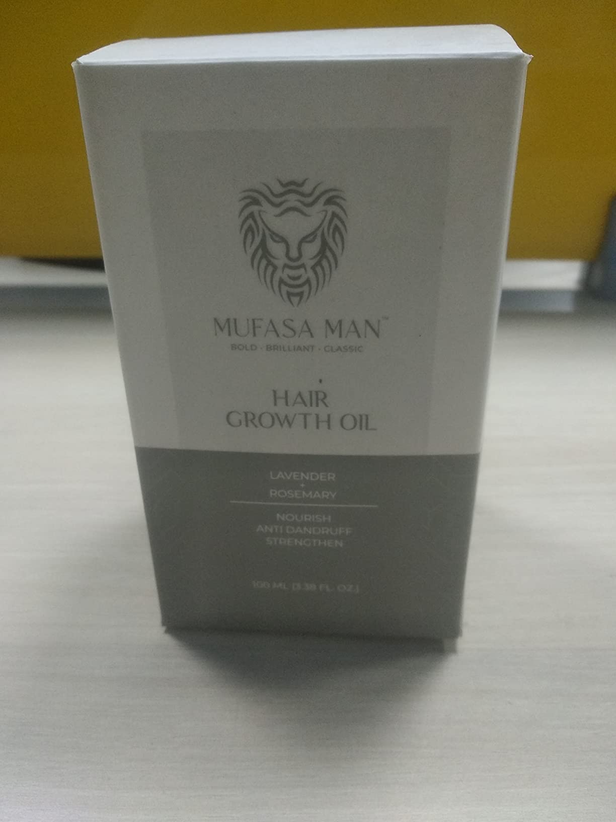Buy Mufasa Man Hair Growth Oil for Stronger and Denser Hair for Men ...