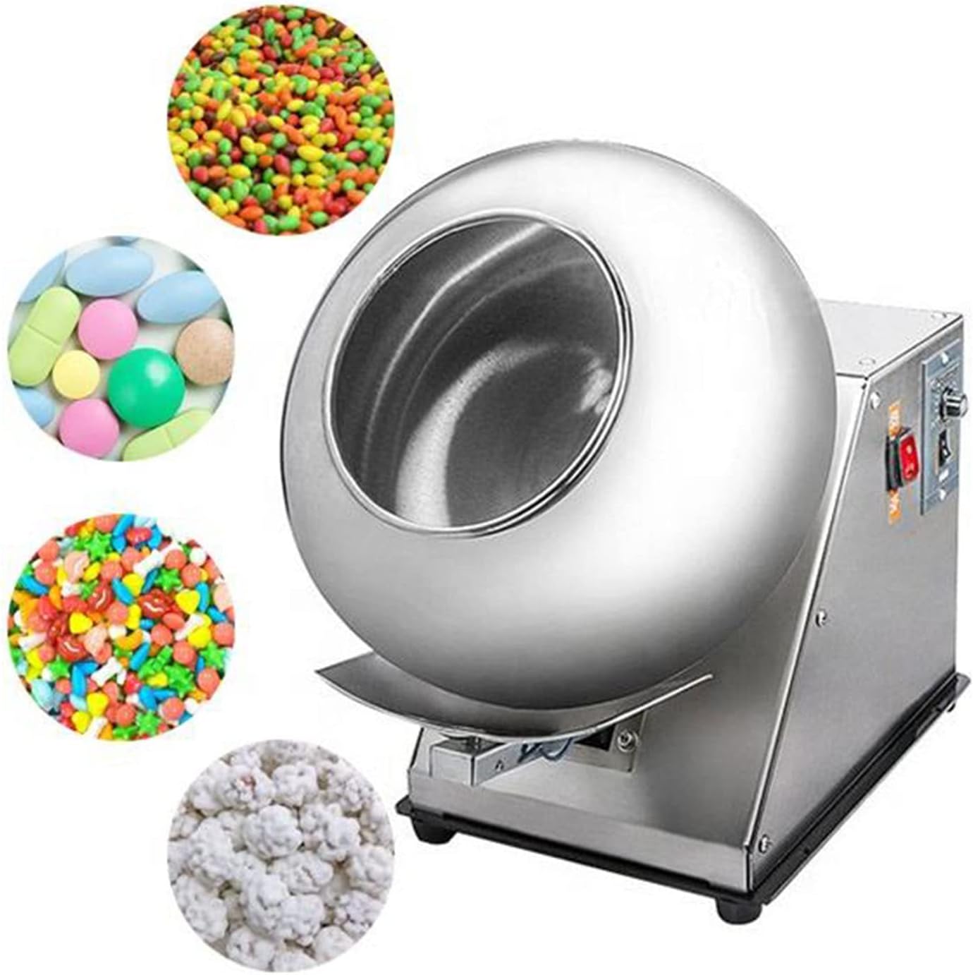 Sugar Coating Machine, Commercial Mini Chocolate Panning Machine, 2-5kg ...