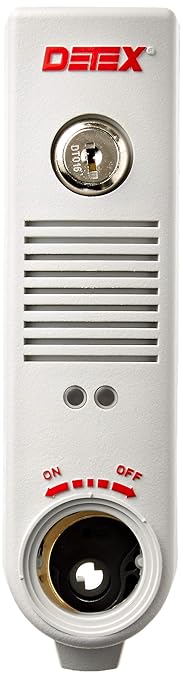 Amazon.com: Detex EAX-500 Grey Surface Mounted Exit Alarm Piezo Horn ...