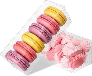 Amazon.com: Jutieuo 30 Pack Clear Favor Boxes for Treats, 2x2x6 Inch ...