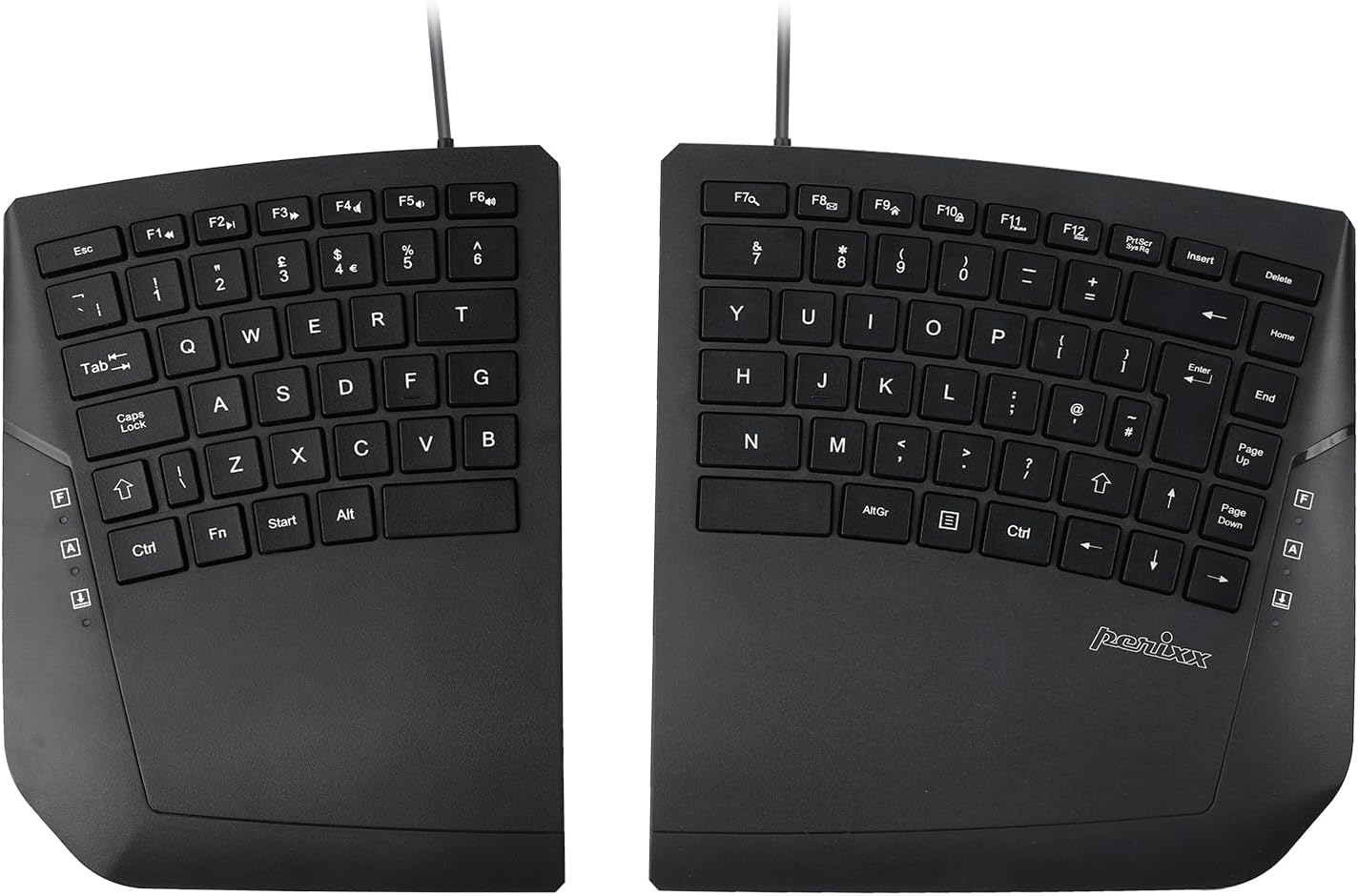 Maltron, Ergonomic, Single Left-Handed Keyboard, USB : Amazon.co.uk ...
