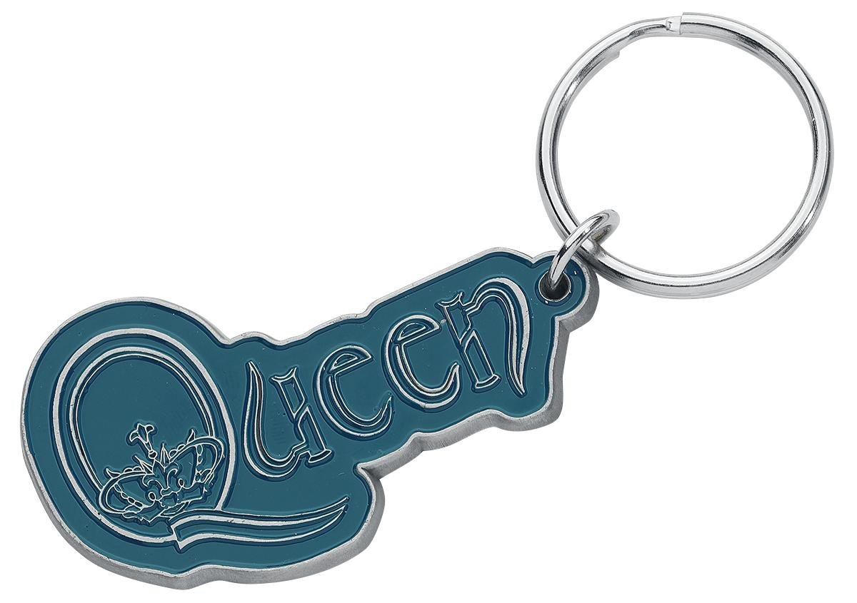 Queen Logo Keyring Standard : Amazon.co.uk: Fashion