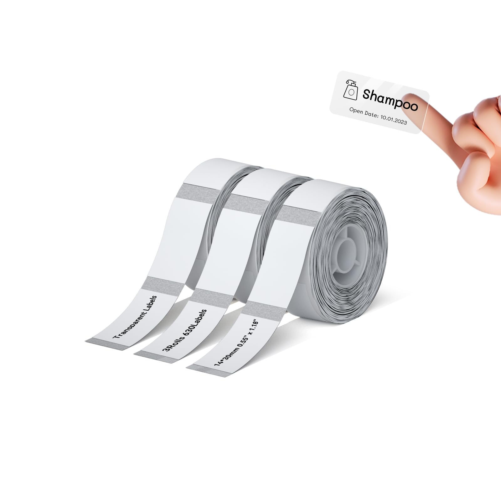 Snapklik.com : NIIMBOT D110 Label Maker Tape Adhesive Clear Label Paper ...