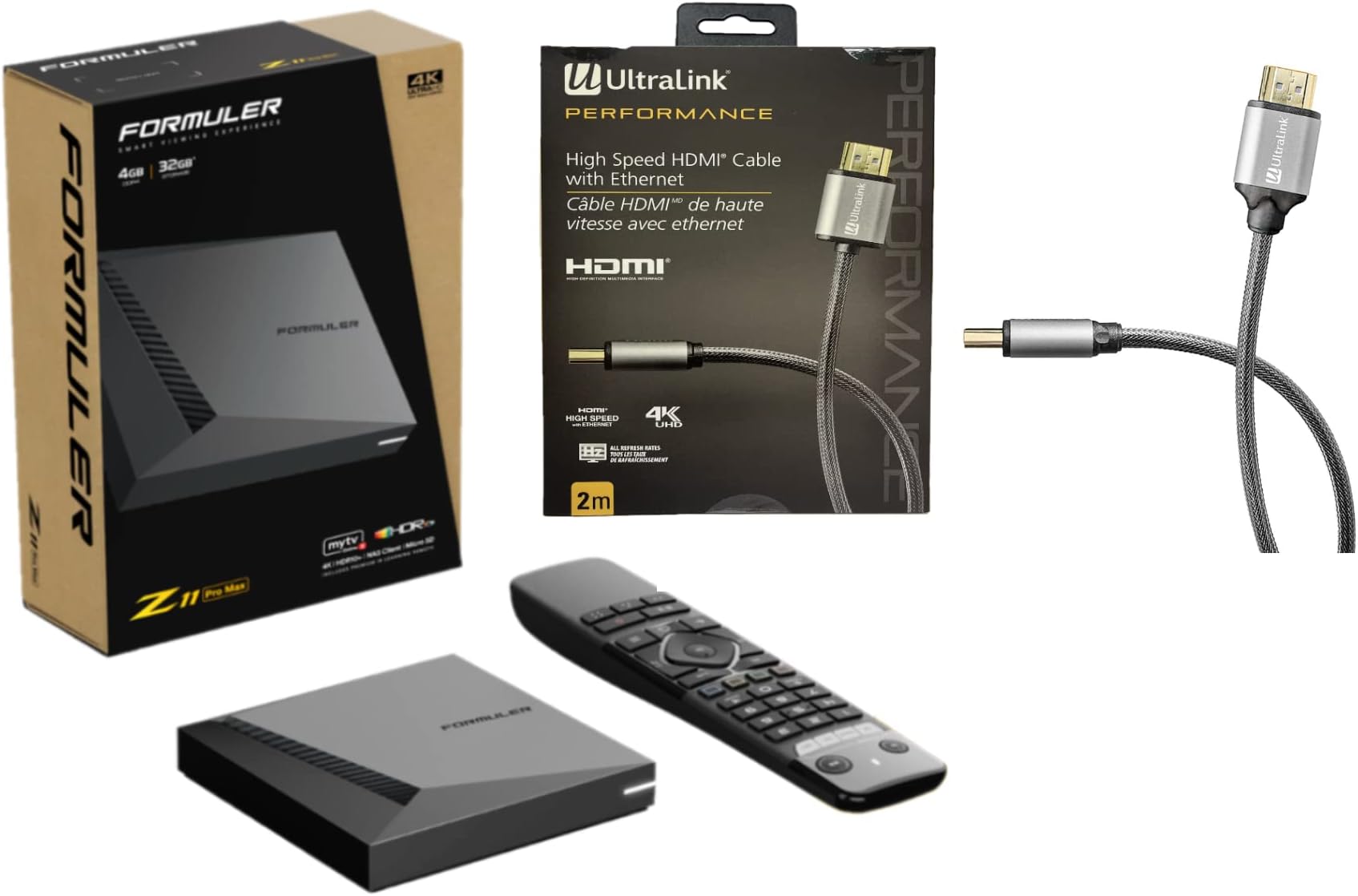 Amazon.com: Formuler Z11 Pro Max 4K Android 11 Dual Band 5G Gigabit LAN ...