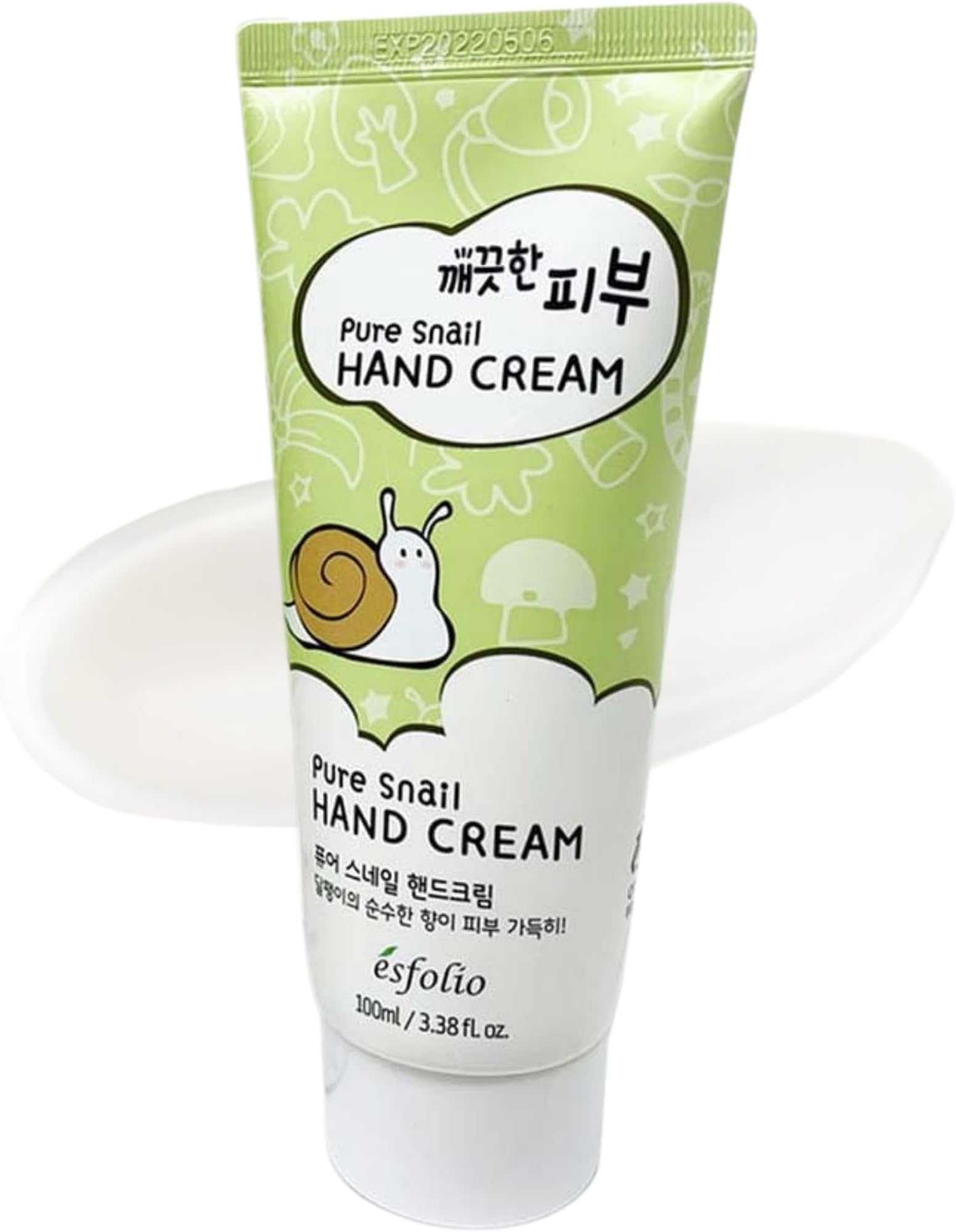 Amazon.com : esfolio Pure Skin Snail Hand Cream – Deep Moisturizing ...