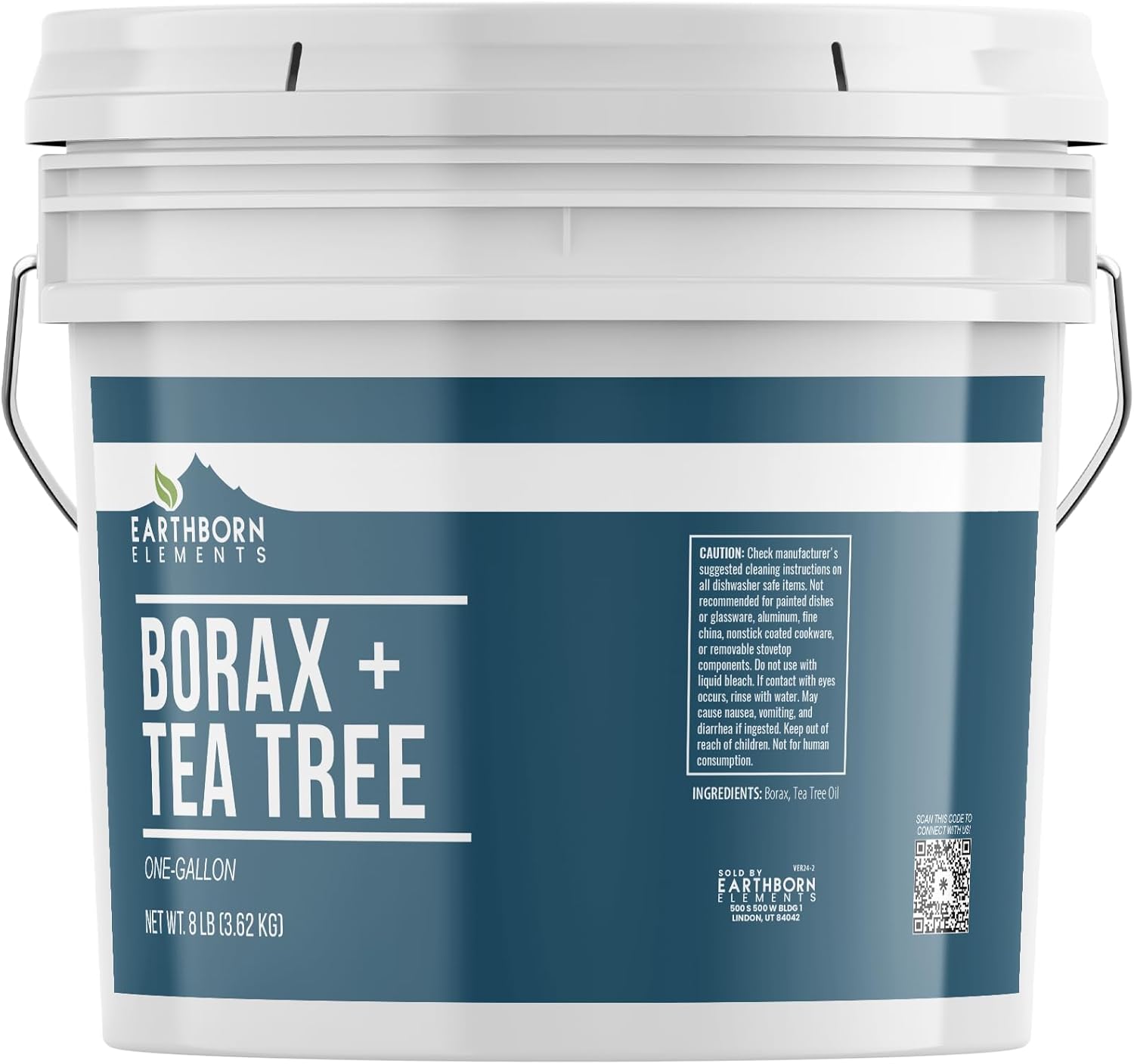 Amazon.com: Earthborn Elements Borax with Tea Tree Essential Oil, 1 ...