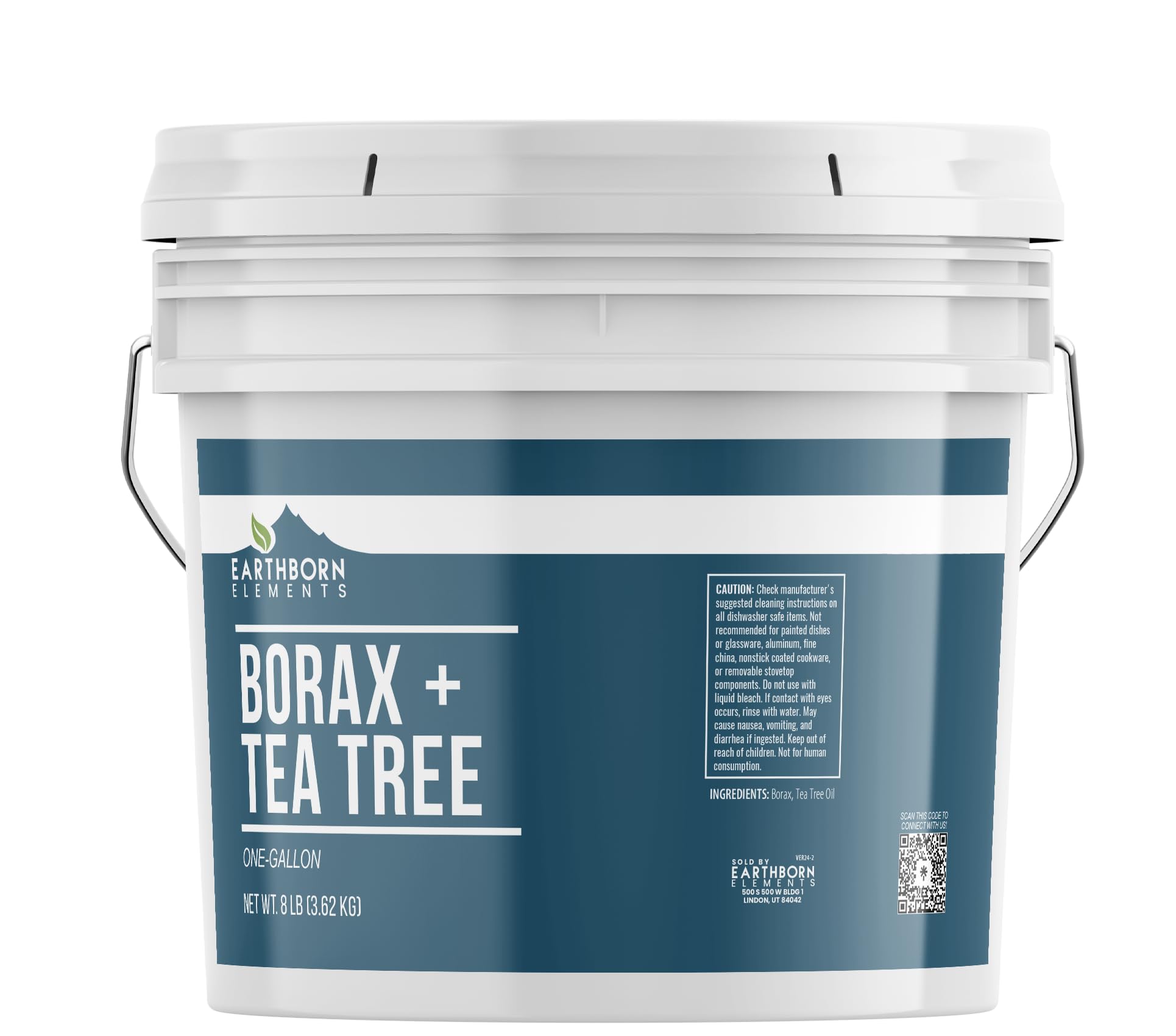 Amazon.com: Earthborn Elements Borax with Tea Tree Essential Oil, 1 ...