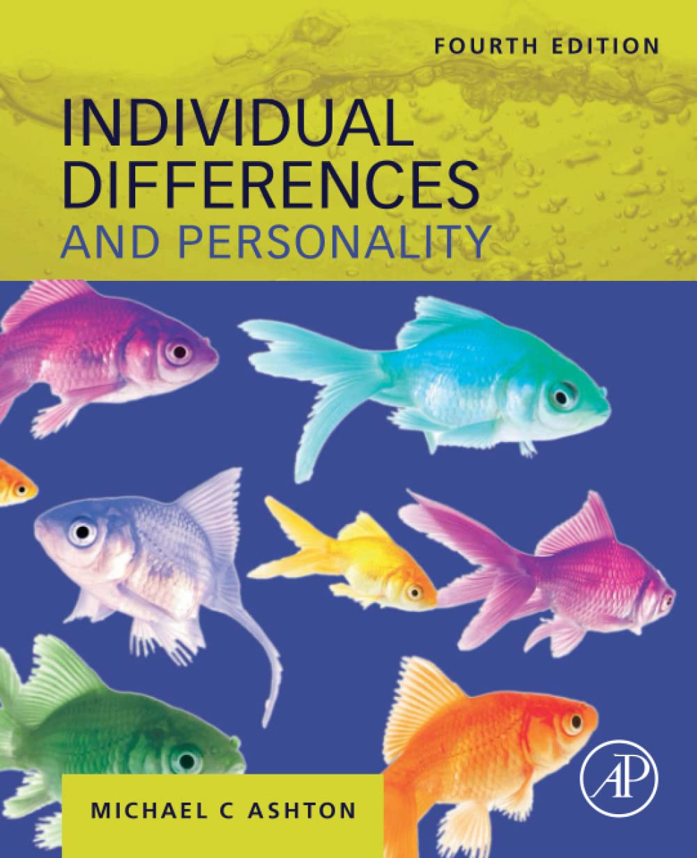 Amazon.com: Individual Differences and Personality: 9780323859509 ...