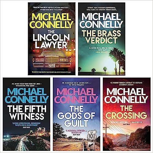 Mickey Haller Series By Michael Connelly 5 Books Collection Set (The ...