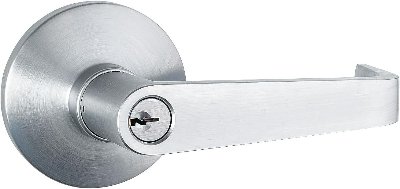 Battalion Lever w/Lock, Medium Duty, 19 Series - Door Levers - Amazon.com