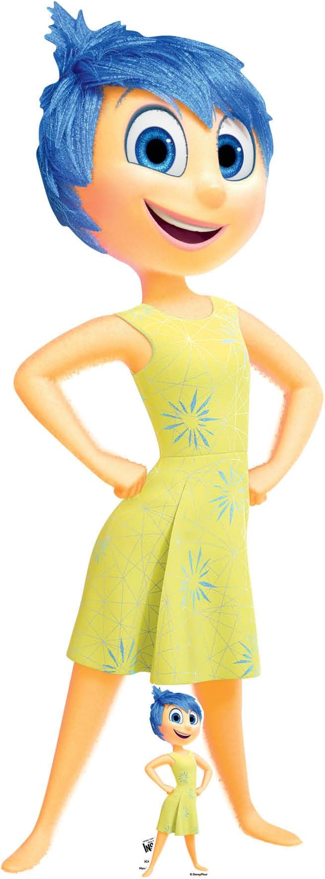 Amazon.com: Star Cutouts SC4481 Joy Inside Out Cardboard Cut Out Height ...